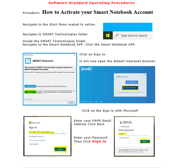 How to Activate SMART Software – TAF Help Desk